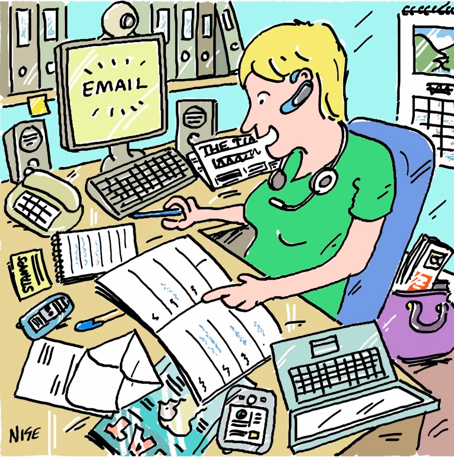 Cartoons and Gift Items...: Communications...