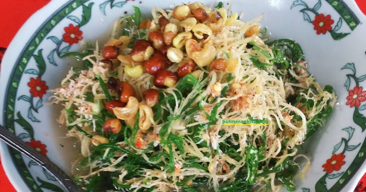 Resep Rujak Bulung, Rasakan Sensasi Pedasnya - Kulineran Kita