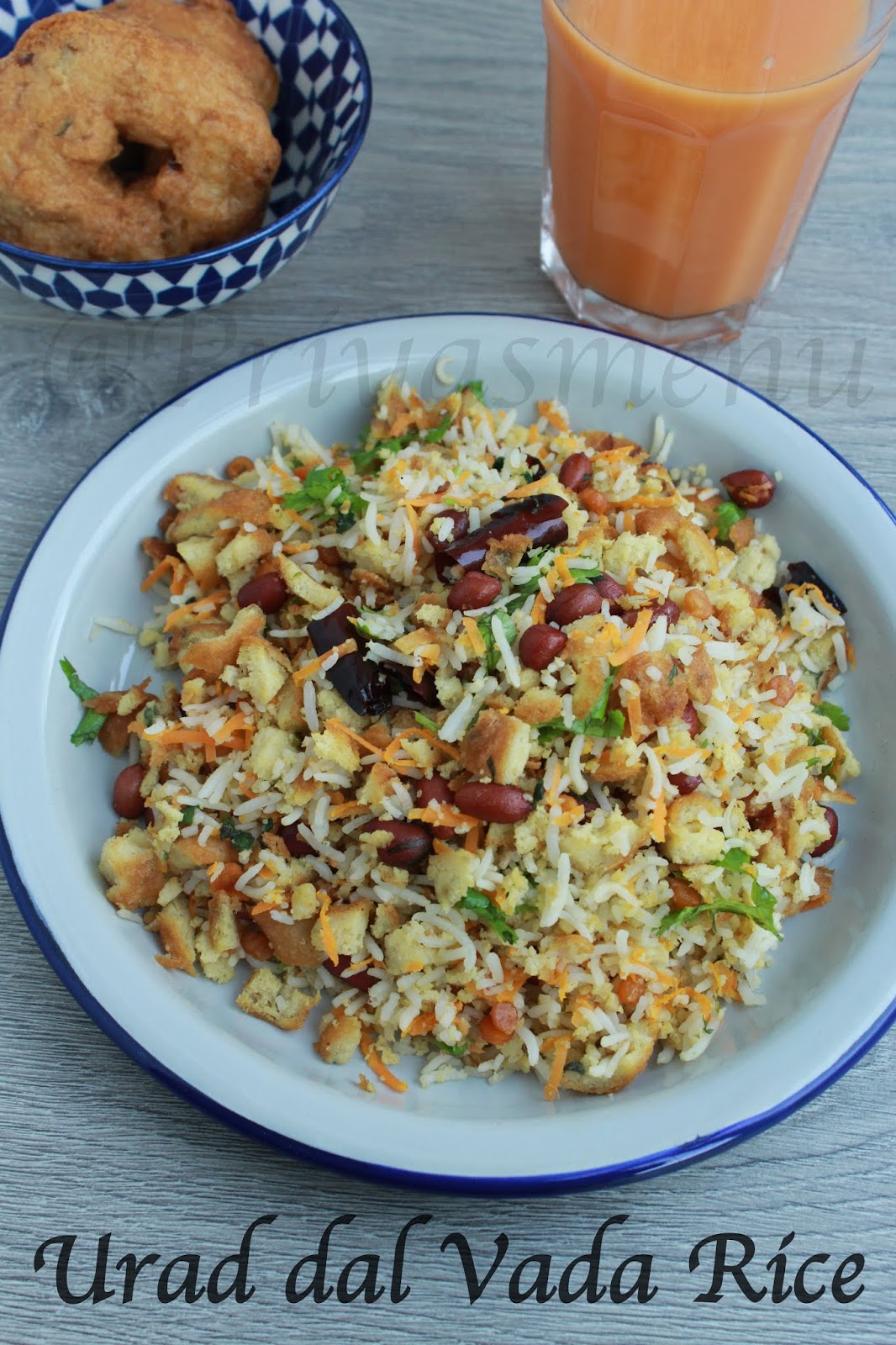 Priya's Menu - Yum Yum Yummy food for Food lovers : Vada Rice / Urad ...