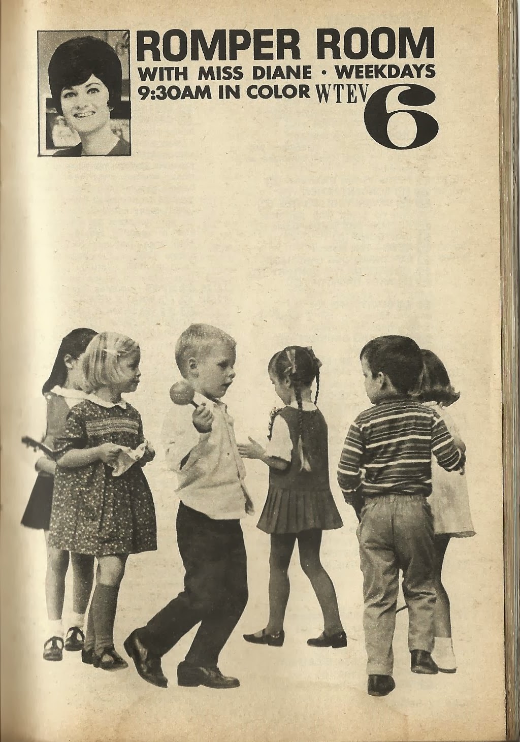 The TV Guide Historian: Romper Room Ad