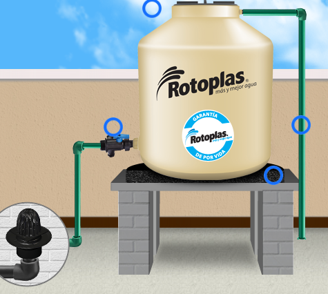 TINACOS. | instalaciones en los edificios