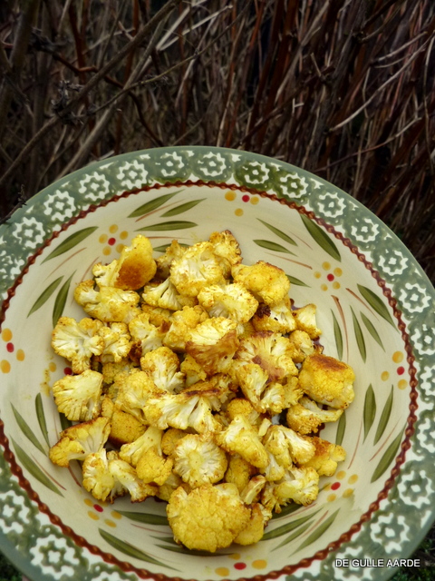 DE GULLE AARDE: bloemkool snack
