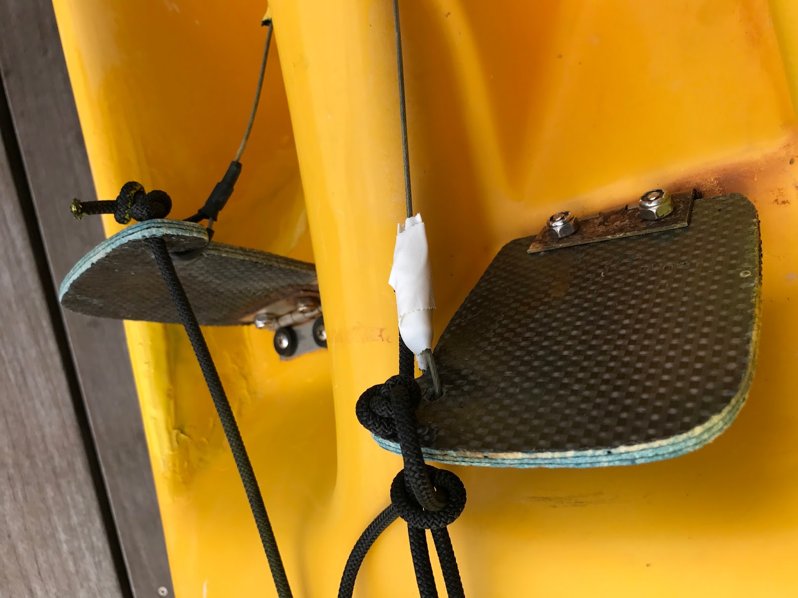 Salty Metal: Replacing Rusted Rudder Cables with Spectra* (Plastic)