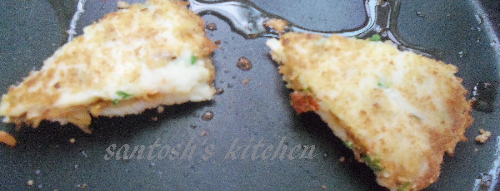 @: PASTA STUFFED POTATO TRIANGLES