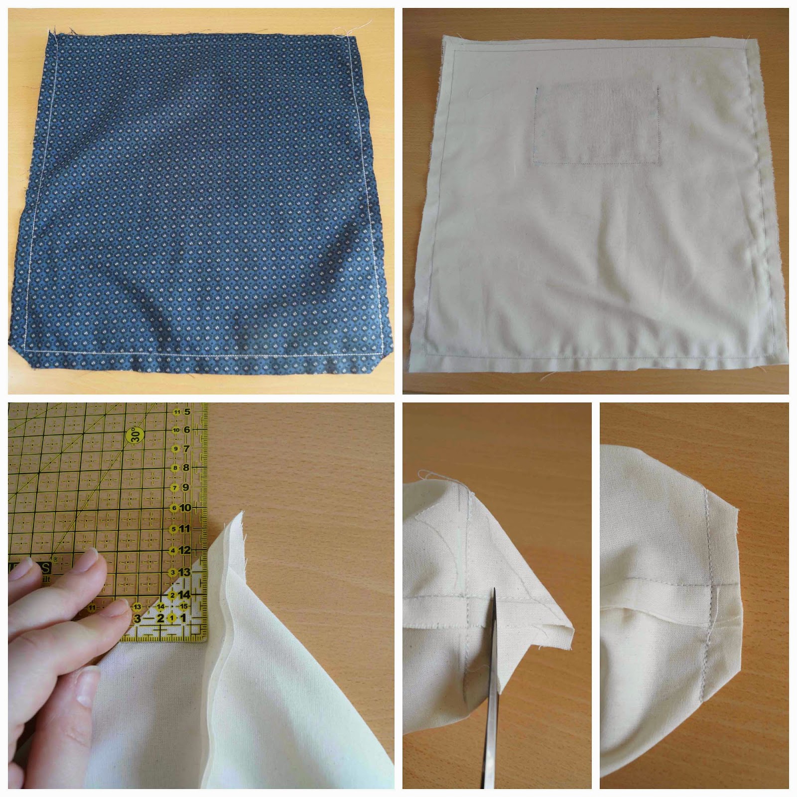 Tutorial: bolso estrella paper piecing / Paper piecing star bag - The ...