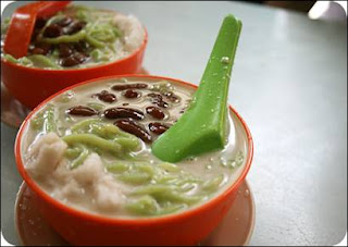 .: cendol pulut