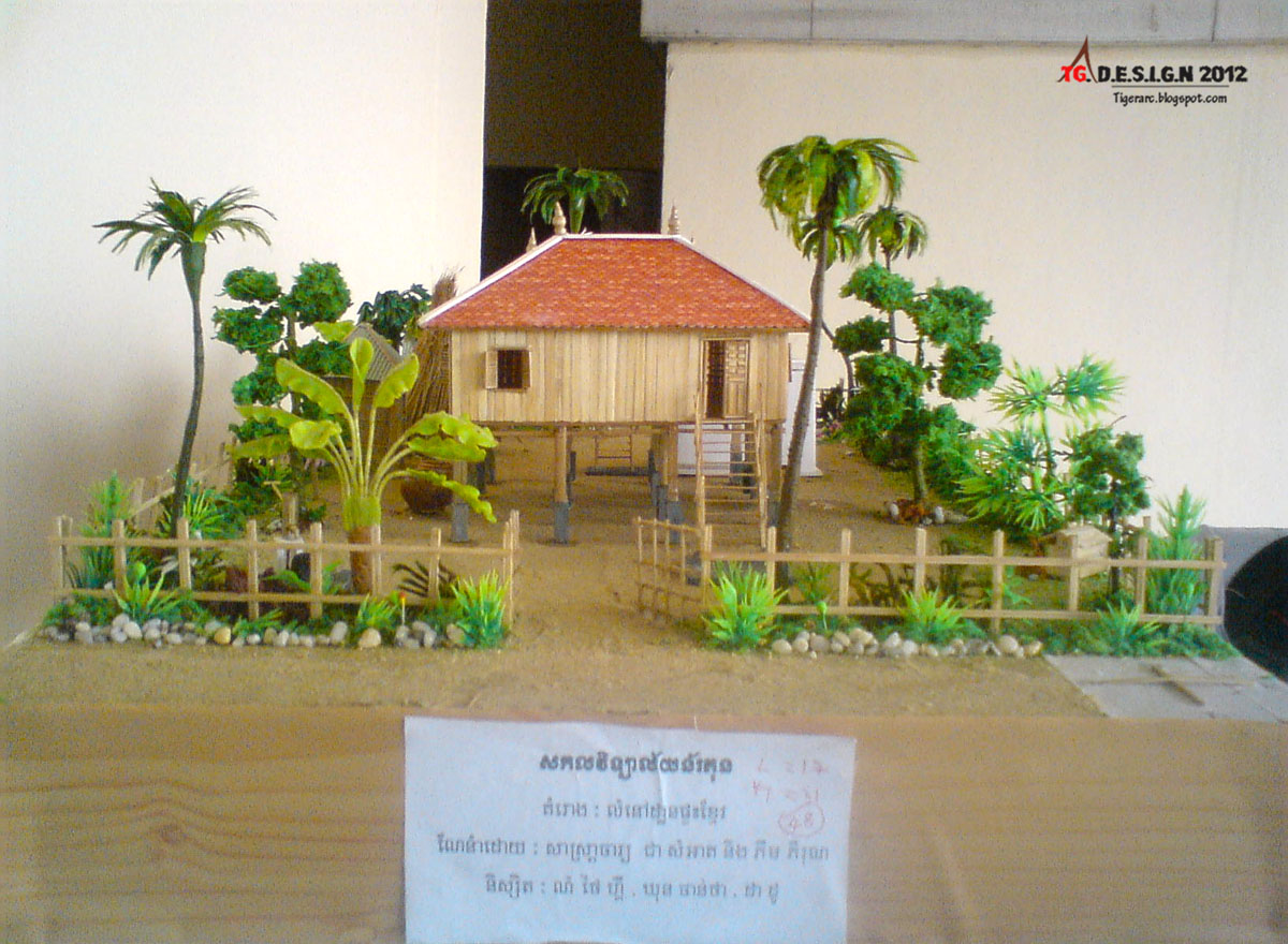 Tigerarchtecture Design: Khmer House Model