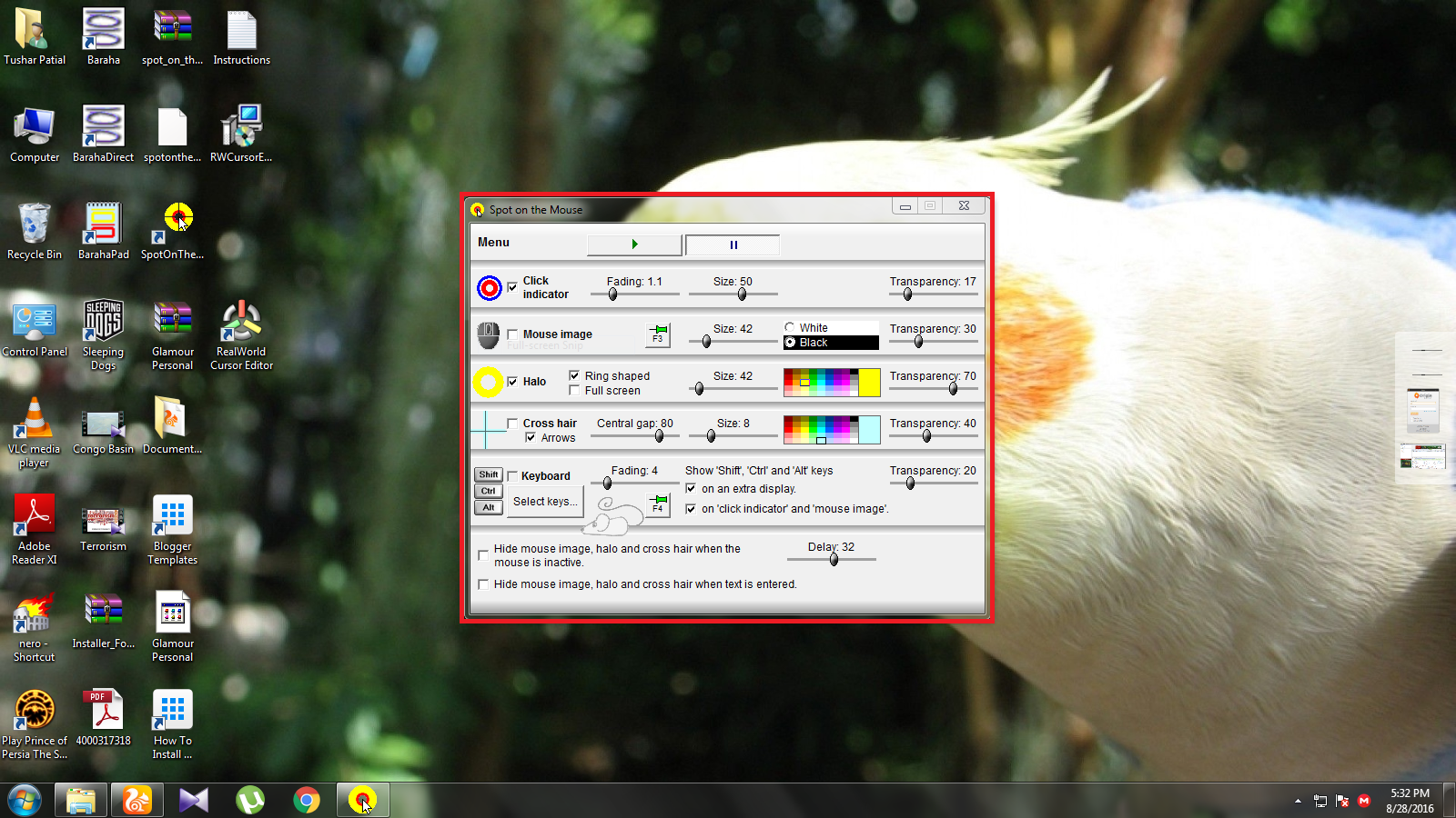How To Create A Circle Around Mouse Cursor | Techno Point