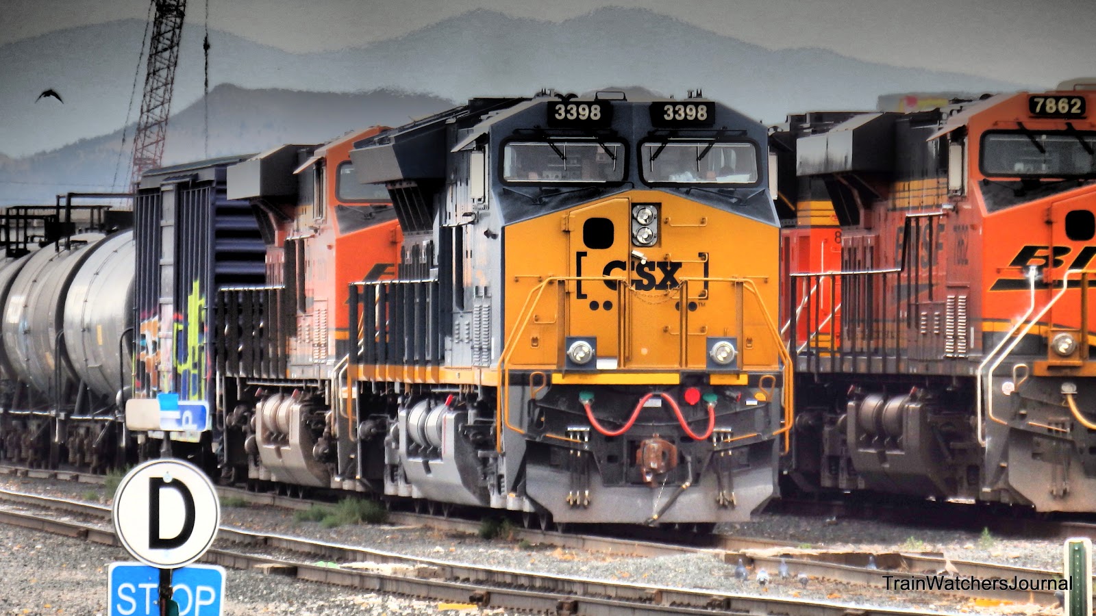 TrainWatchersJournal: CSX Heavy Tier 4 on Mullan