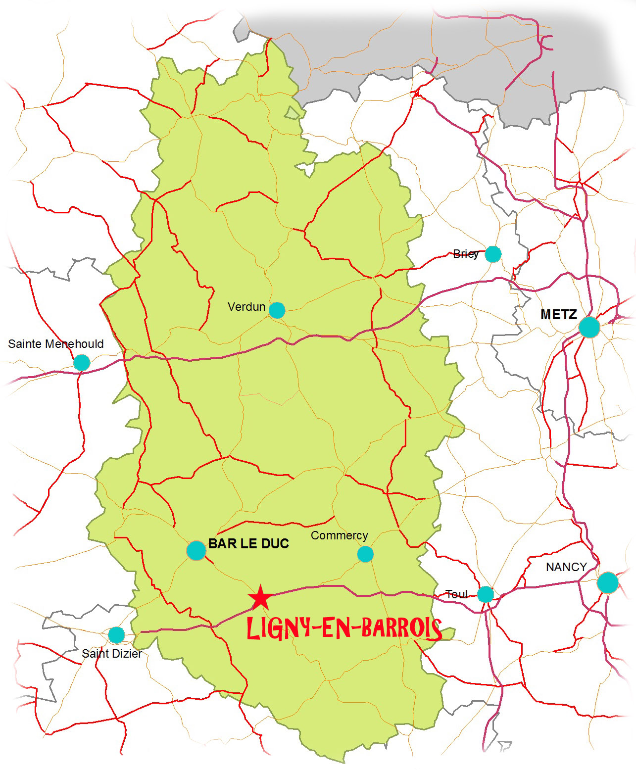 PATRIMOINE DE LORRAINE: LIGNY-EN-BARROIS (55) - Pietà (XVIe siècle)