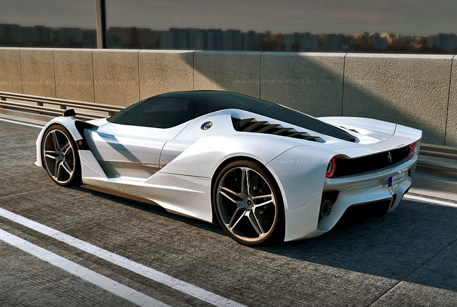 Ferrari F70 Hybrid Supercar Concept