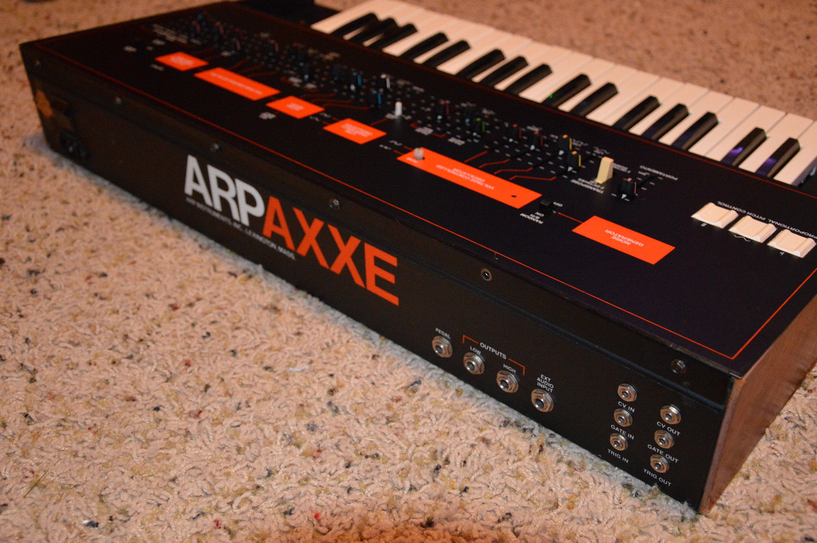 MATRIXSYNTH: Arp Axxe with Manual + Registration Card
