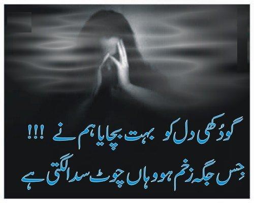 :: Urdu Poetry ::: Dukhi Dil