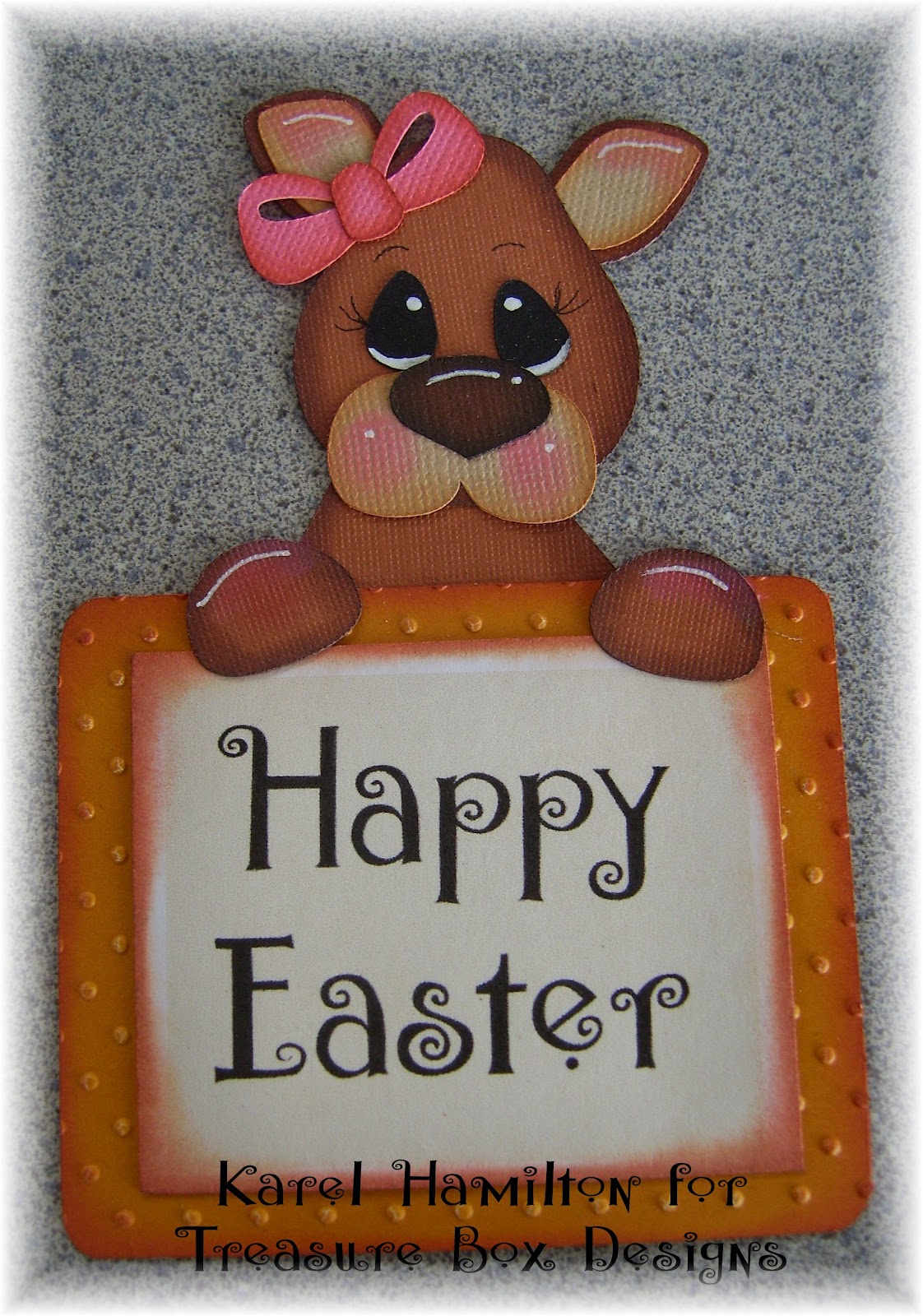 ArtandScraps: Happy Easter Roo....