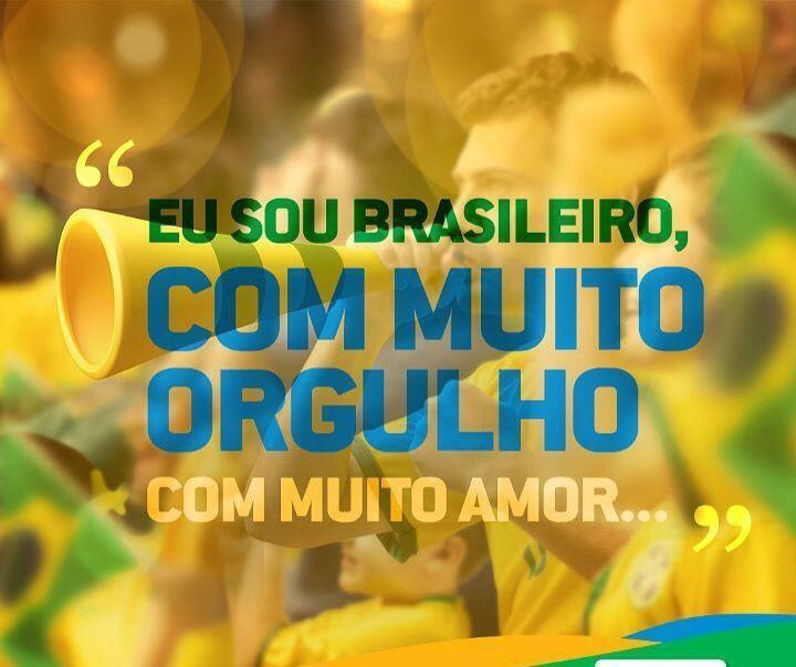 Você faz a Diferença: Sou brasileira com muito orgulho e muito amor.