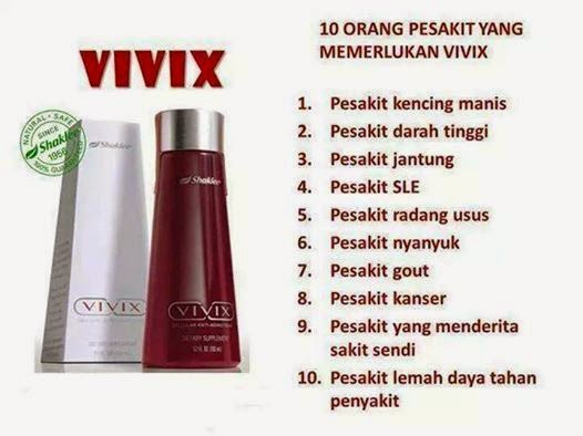 HIDUP SIHAT: Vivix Shaklee