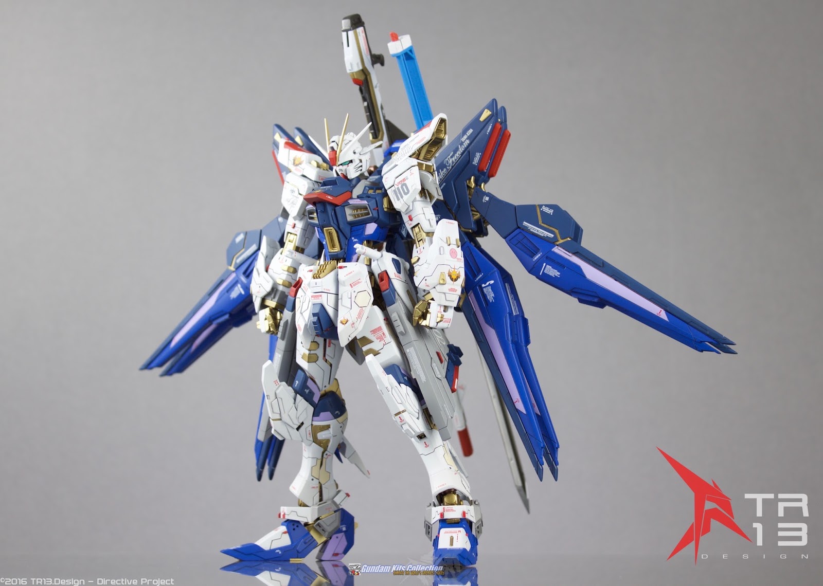 Custom Build: MG 1/100 Strike Freedom Gundam [Strike Falken]