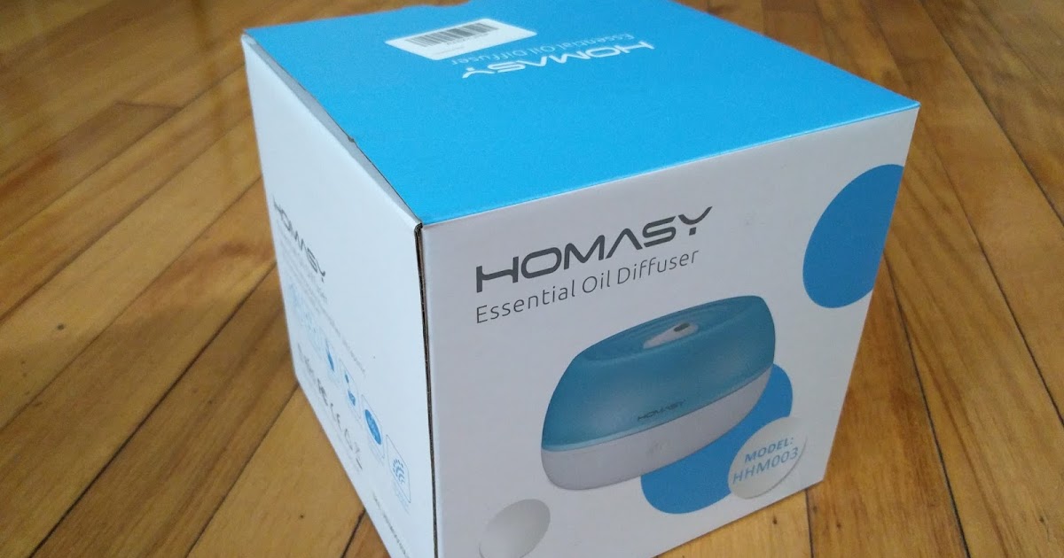 Reviews: [Review] Homasy 800ml Essential Oil Diffuser/humidifier