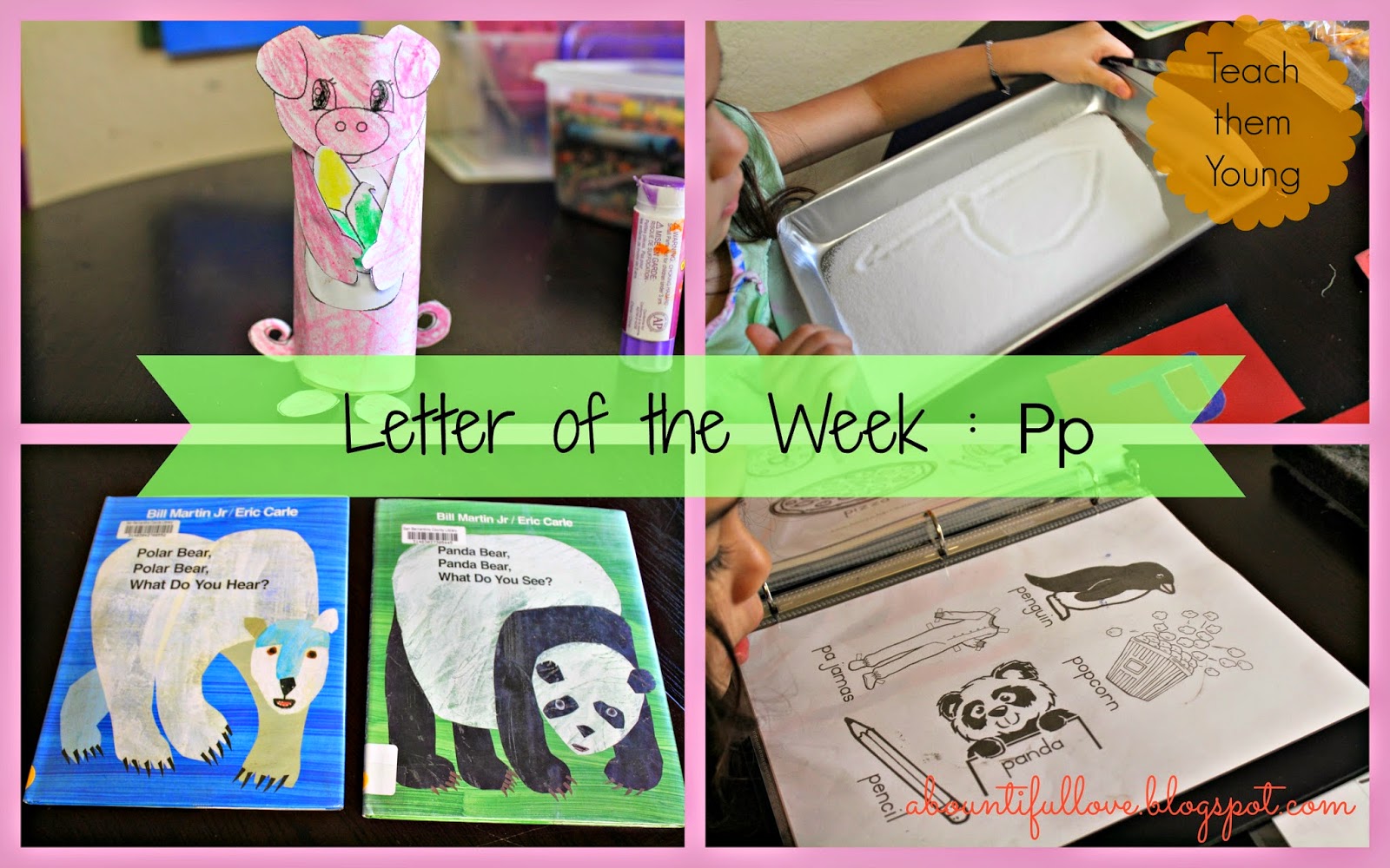 Letter of the Week : Pp - A Bountiful Love