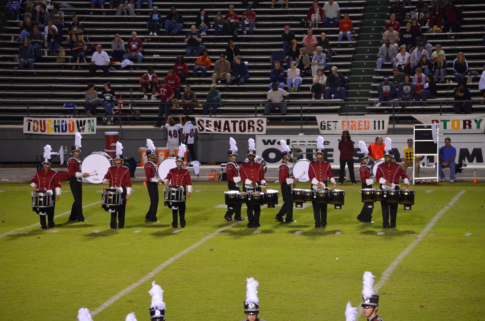 THE SPARKMAN HIGH SCHOOL DRUMLINE 2011-2012: Pictures from the Decatur Game