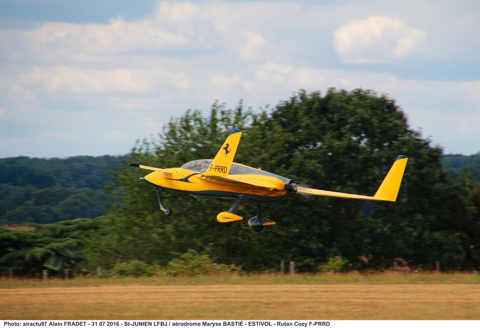 airactu87 par Alain Fradet: Rutan Cozy F-PRRD