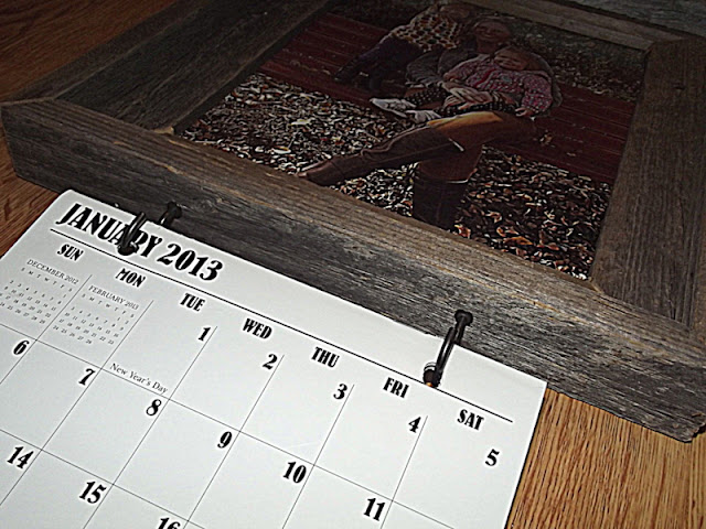 Morning by Morning Productions: Personalized Calender - Simple Gift Idea