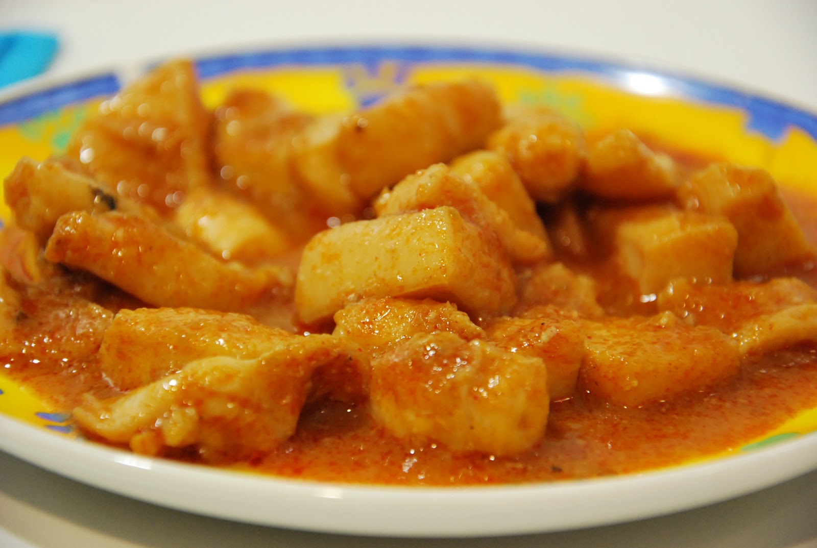 Cocinando en la fragua: Chocos a la Riojana