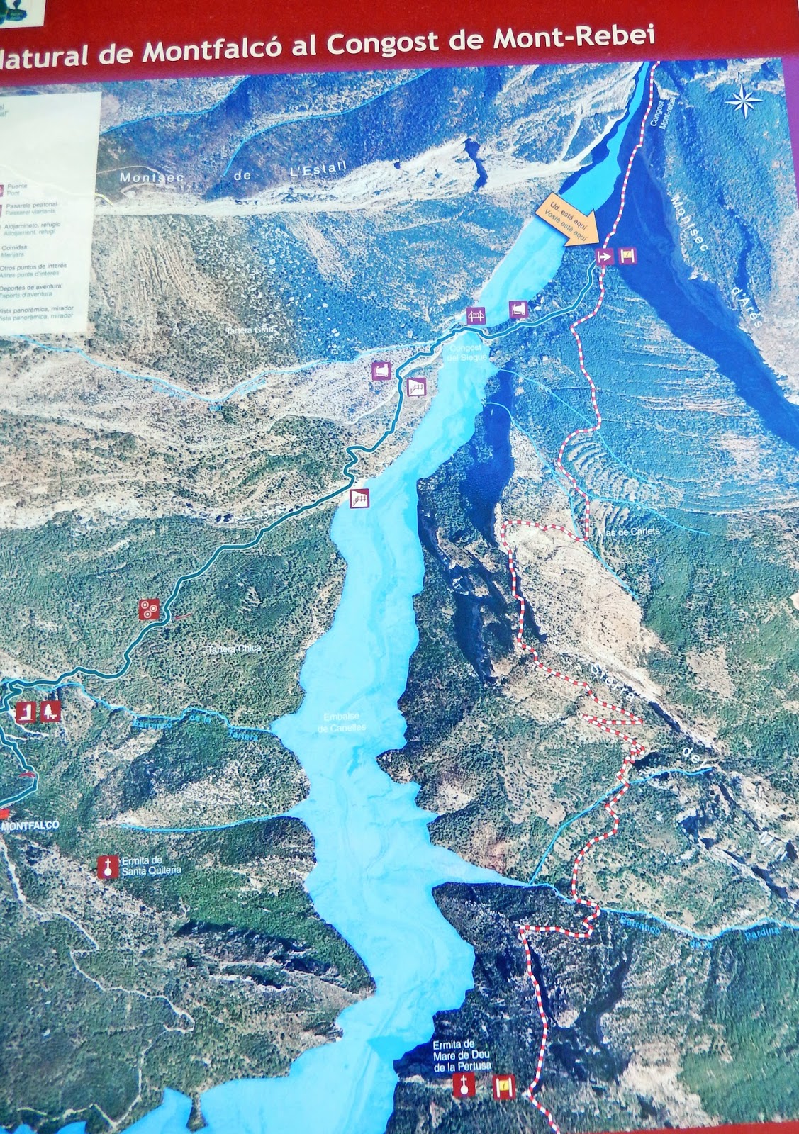 Montfalcó Mapa | Mapa