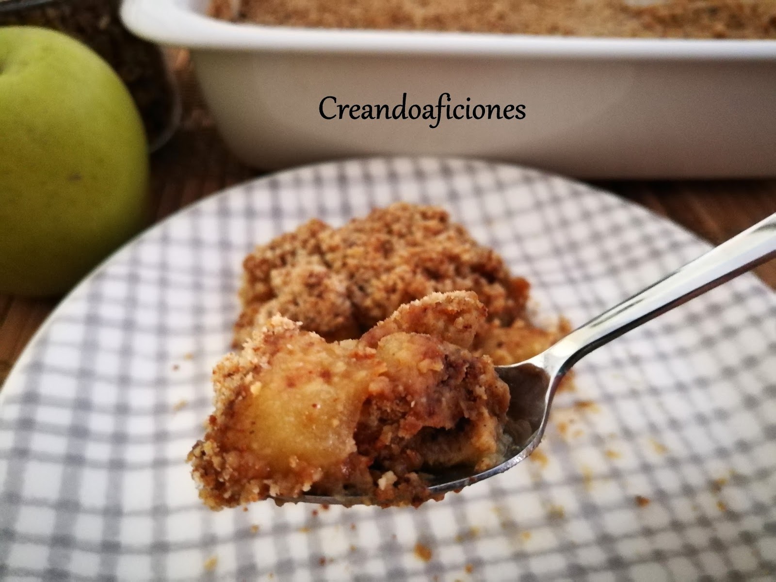 Crumble de manzana