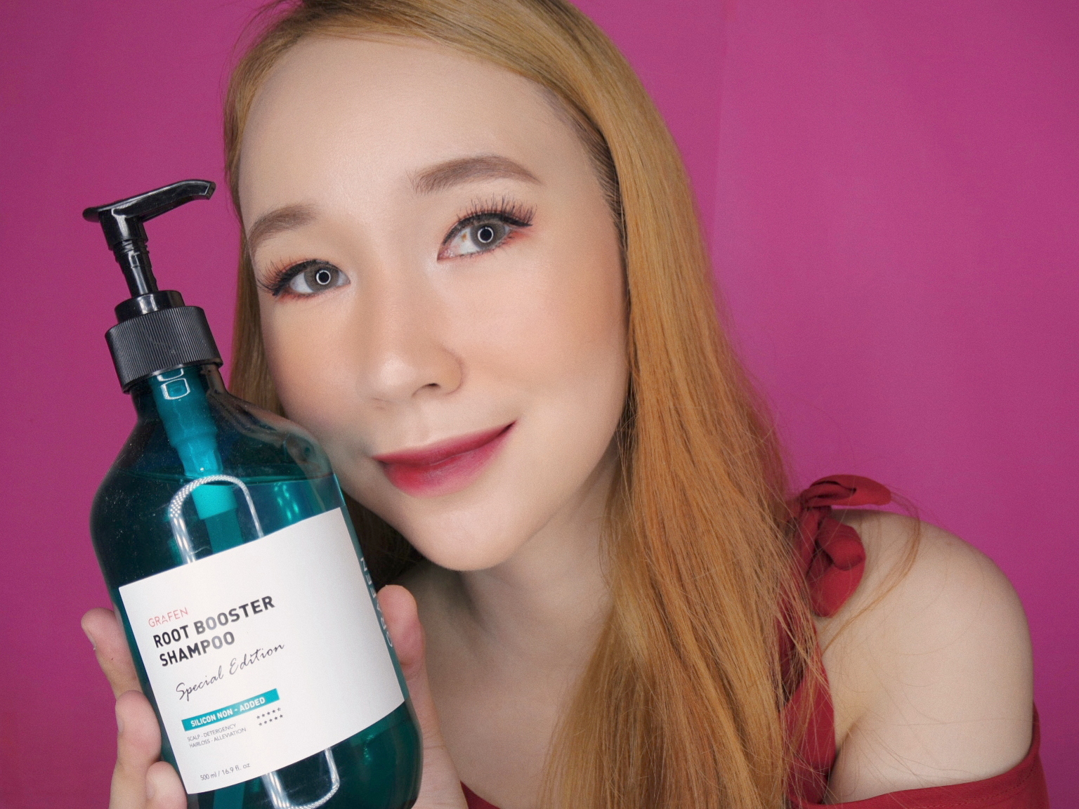 Prevent Hair Loss with GRAFEN Root Booster Shampoo Review | pinkislovebynix