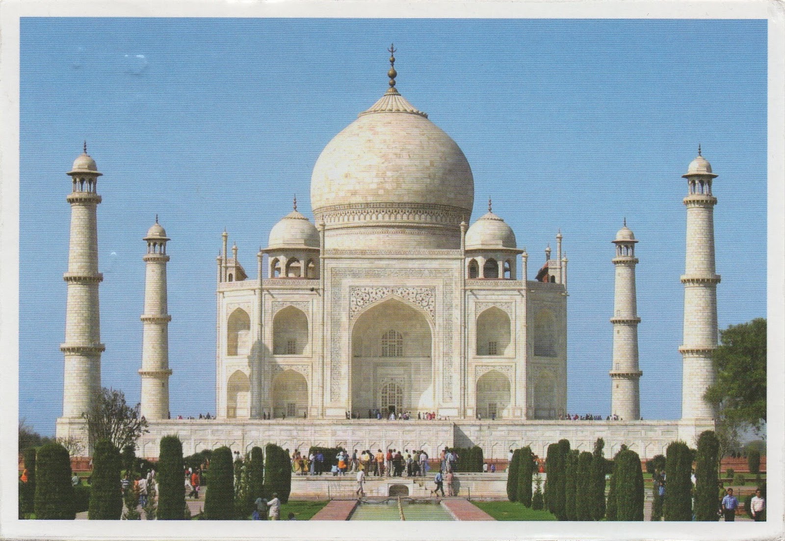 UNESCO postcards collection by dannyozzy: Taj Mahal