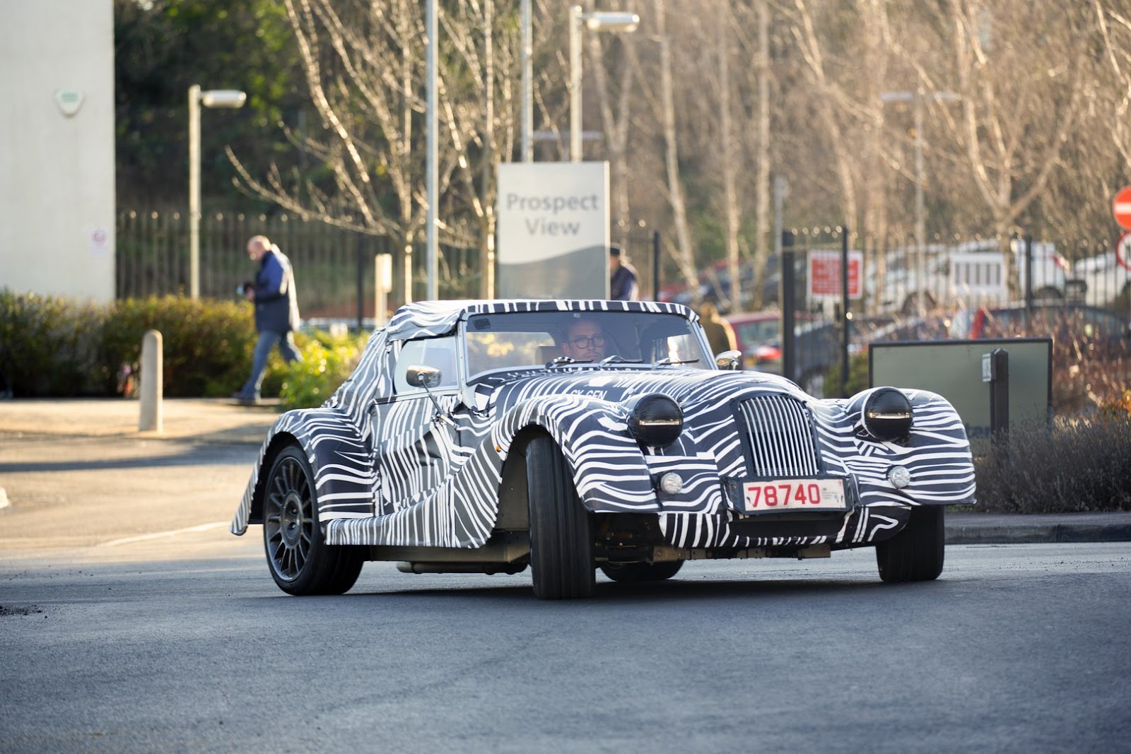 Diario Automotor: Primeras fotos del nuevo Morgan 2020 ‘Wide Body’