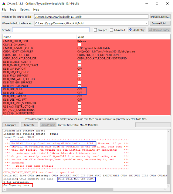 Yapay Zeka Labs: Dlib (C++) Kütüphanesinin Windows'a Kurulumu ve Qt ile ...