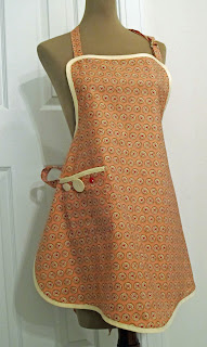dolly's designs: The Lady Enjoys Her Aprons!
