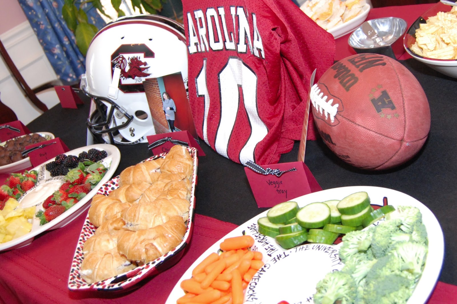 A Southern Hostess: Gamecock Football themed Baby Shower