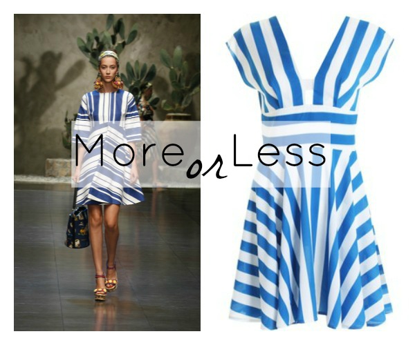 Silly Selection _ More or Less _ Striped Dress - Ordinary Silly