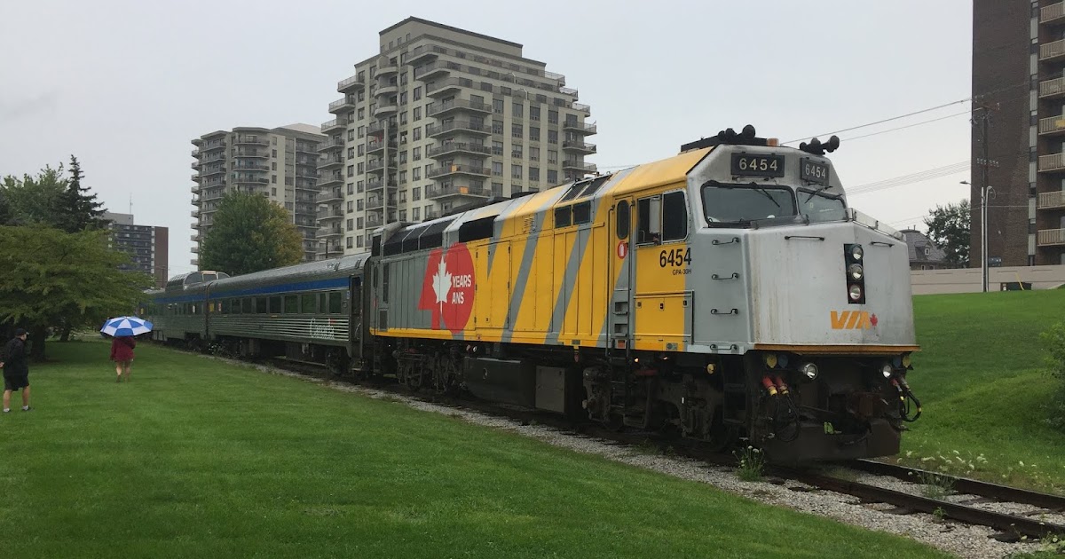 THE BEACHBURG SUB: Via Rail's 40th anniversary special in Sarnia