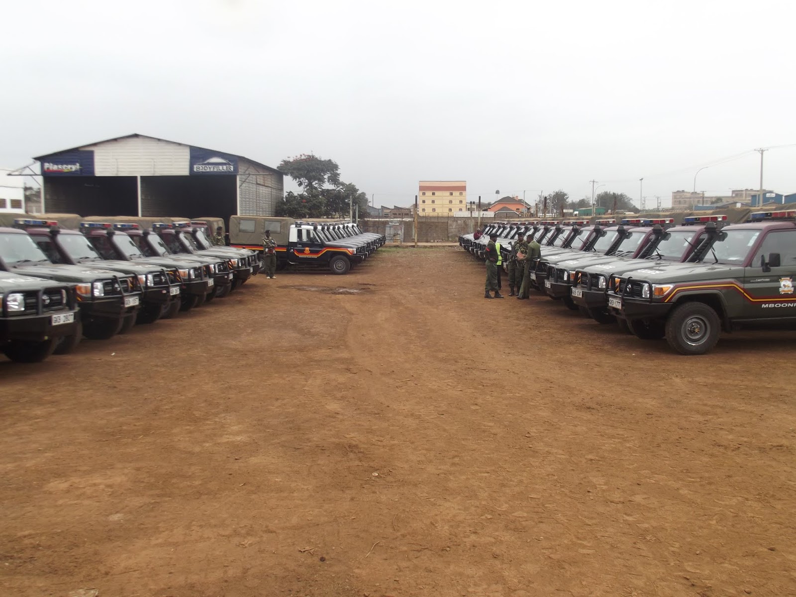 Toyota Kenya hands over 800 new Police vehicles under government lease ...