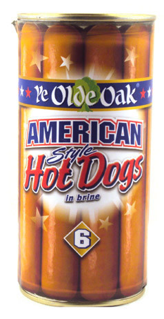 Canned Hot Dogs
