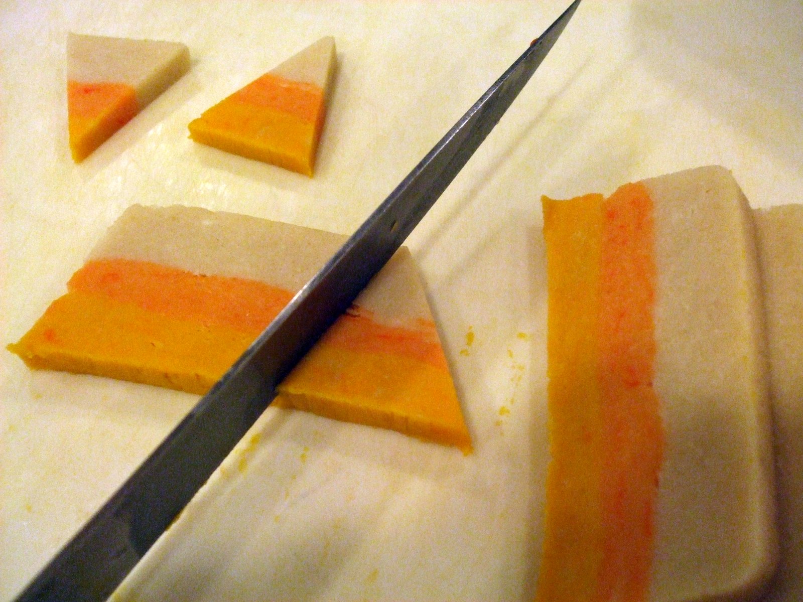 Rosemary's Sampler: Candy Corn Cookies