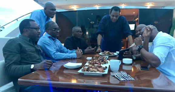 Your possible world : Some of Nigeria's richest men in one photo