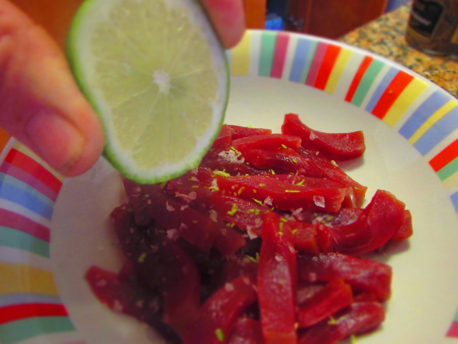 LA COCINA DE BARTOLO: CEVICHE DE ATÚN ROJO