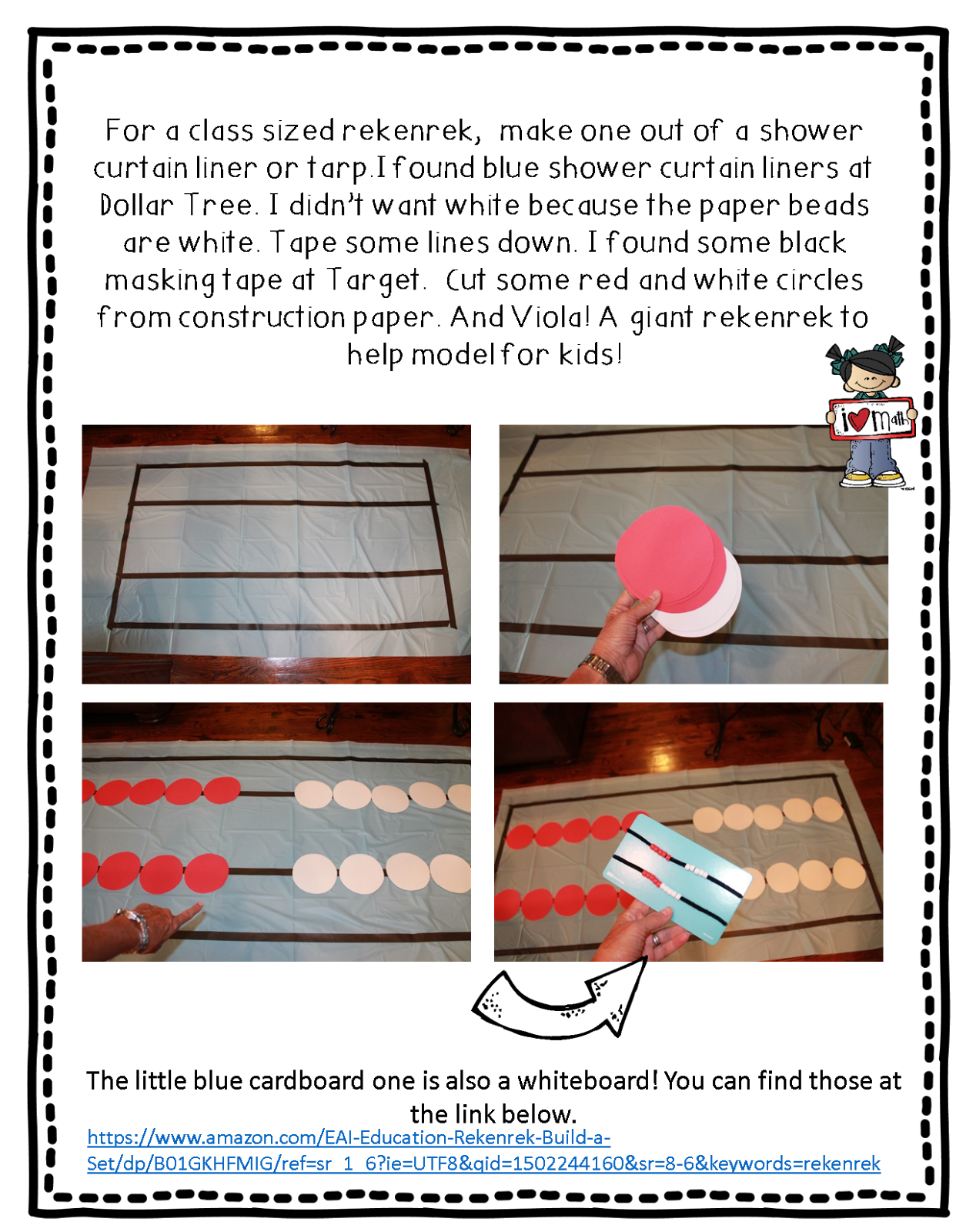 First Grade Wow: Let's Do the Rekenrek Slide!