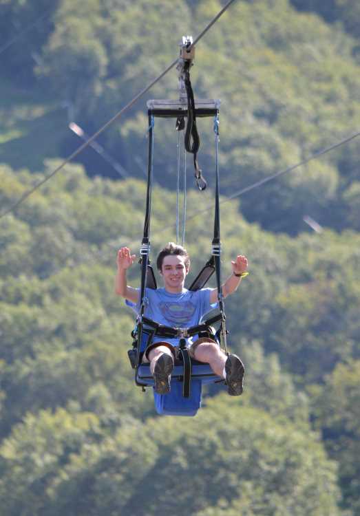 The Tarp Report: Riding the Zip-Flyer at CBK Mountain Adventures