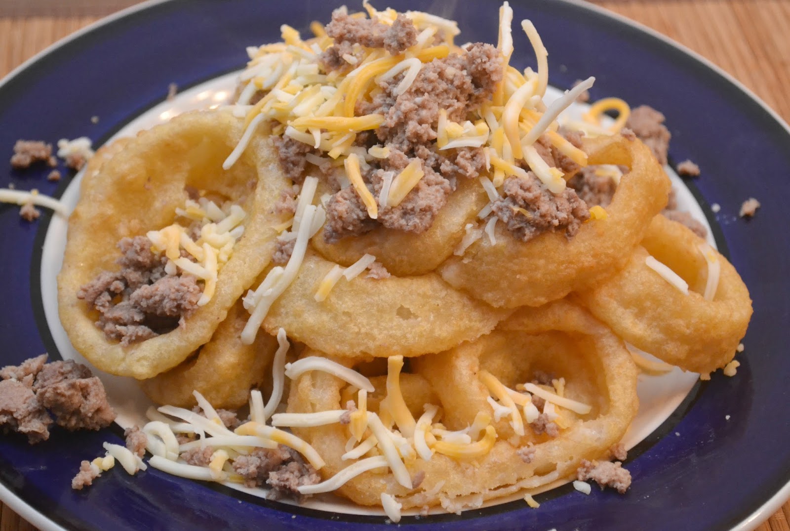Onion Ring Tower Nachos Supreme - Building Our Story