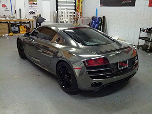Black Chrome Vinyl Car Wrap
