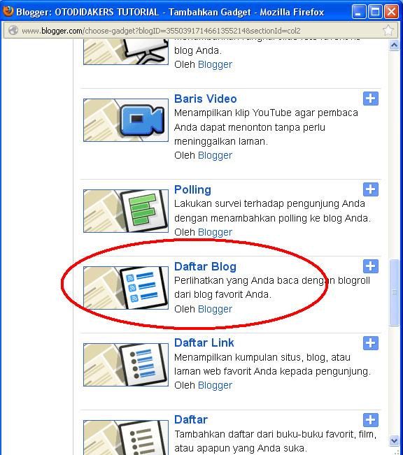 Cara Menambah dan Memasang Widget Di Blog