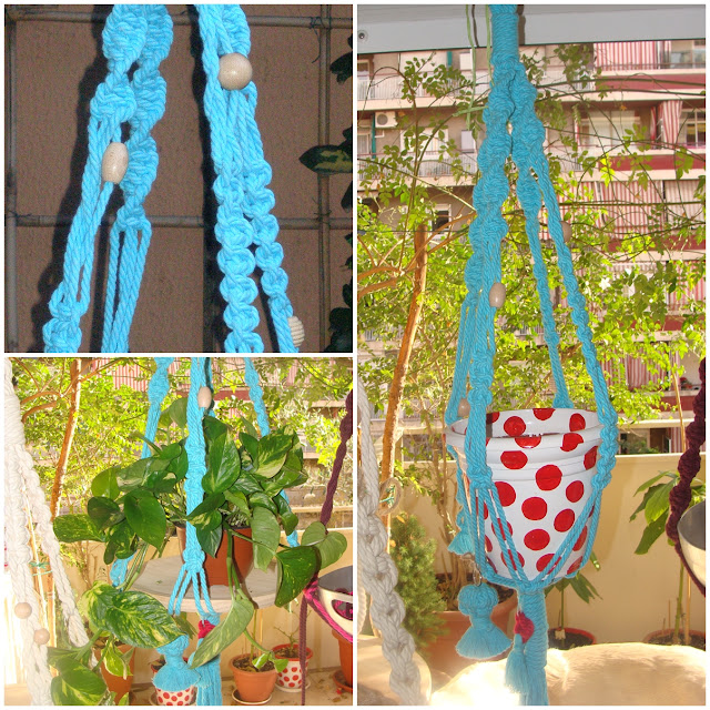 Ami: Todos los maceteros de macramé en una sola entrada