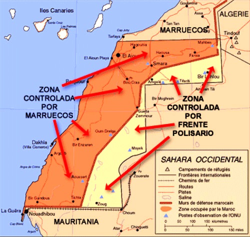 SAHARA 1975: MAPAS